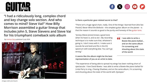 Billy Morrison – Billy Morrison